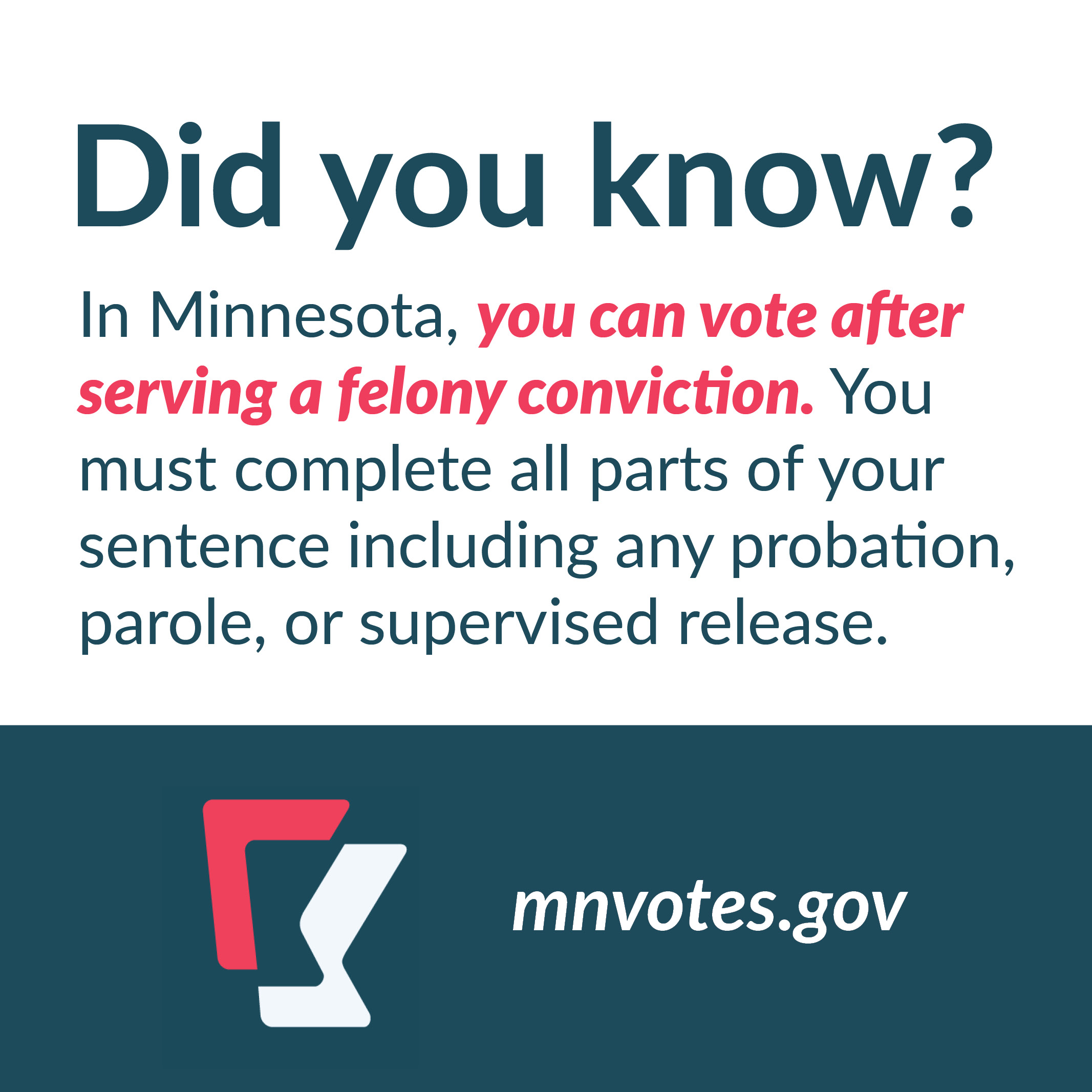 Minnesota Secretary Of State - Voter outreach materials